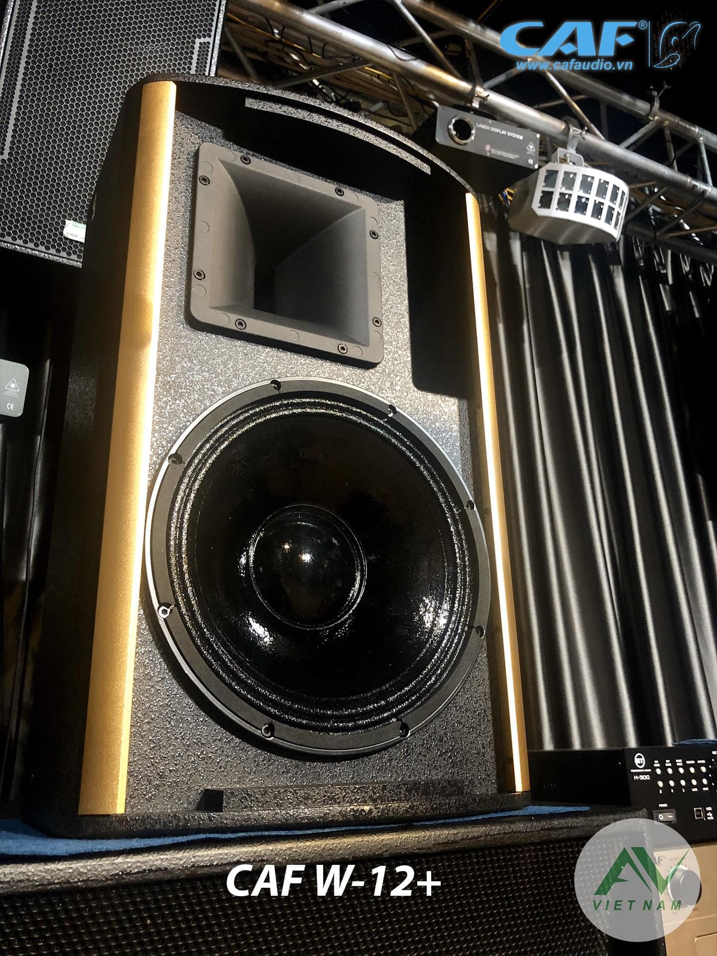 Mở ruột loa CAF W12+ siêu khủng cho anh em chiêm ngưỡng, và phân biệt loa CAF xịn chính hãng AV ...